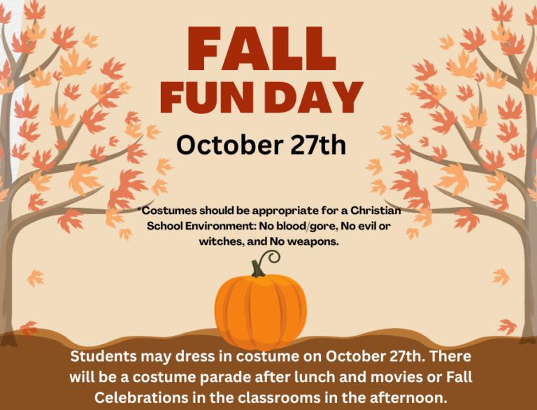Fall Fun Day - Grace Lutheran School
